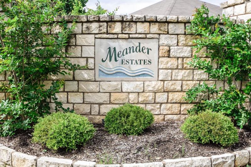 Meander Estates Entrance - Remington Homes